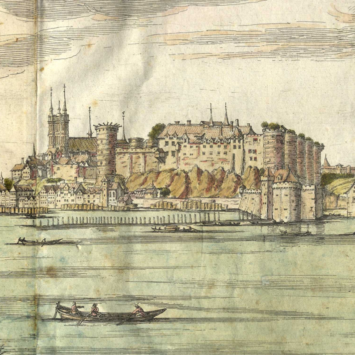 History of the castle of Angers