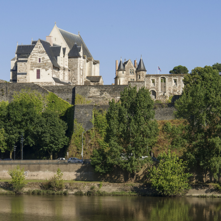 History of the castle of Angers