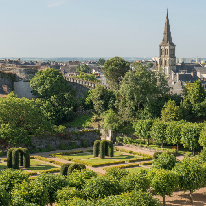 History of the castle of Angers