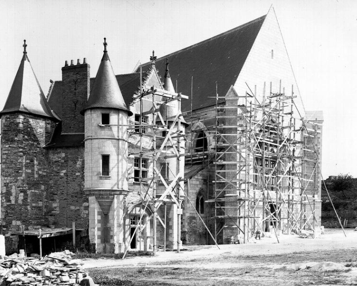 History of the castle of Angers