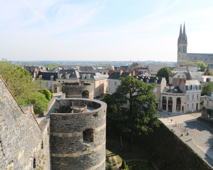 Le plus beau panorama d'Angers